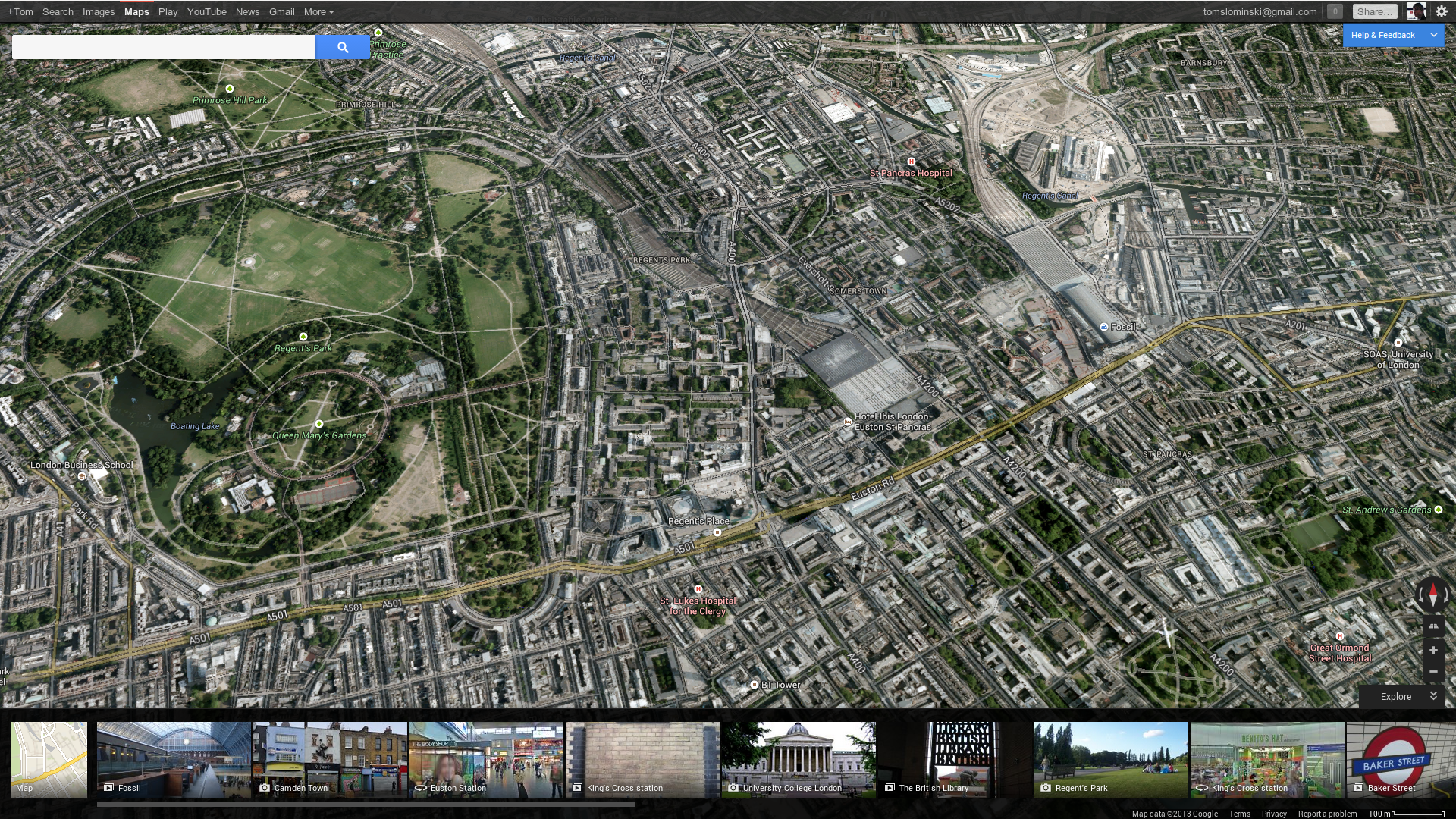 A Visual Tour Of The New Google Maps - OMG! Chrome