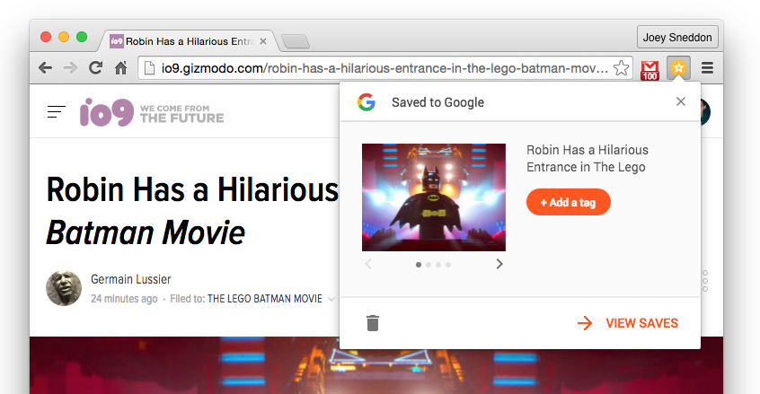 Official 'Save to Google' Chrome Extension Now Available - OMG! Chrome